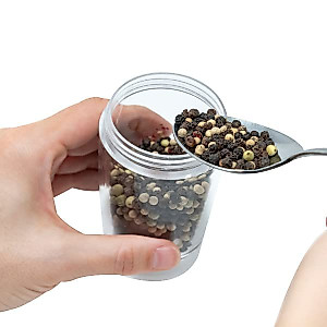 Cuisinart CSS-2424 Gravity Salt and Pepper Spice Mill with Blue LED Light, 2/3 Cup Capacity