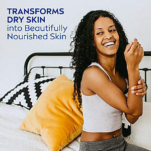 NIVEA Oil Infused Peach Blossom and Avocado Oil Body Lotion, Body Lotion for Dry Skin, 16.9 Fl Oz Pack of 3