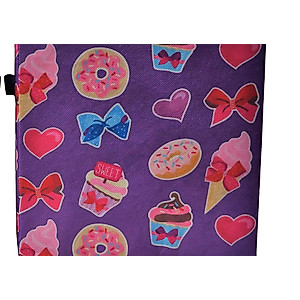 Idea Nuova JoJo Siwa 5 Piece Storage Set Including Collapsible Trunk, 2 Storage Cubes, 1 Sequin Storage Cube and 1 Pop Up Hamper