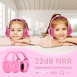 ZOHAN Kids Ear Protection 4 Pack,Kids Noise Canceling Headphone for Concerts, Monster Truck, Fireworks