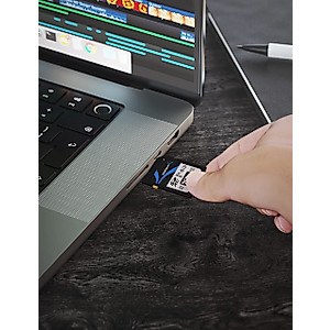 SABRENT Rocket v90 256GB SD UHS-II Memory Card R280MB/s W250MB/s (SD-TL90-256GB)