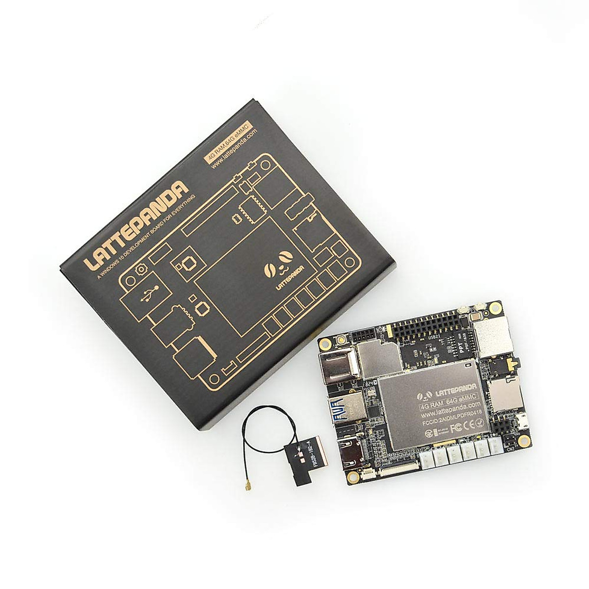 LattePanda 4G/64GB - a Win10 Development Board (Without Win10 Product Key) - LattePanda V1.0 Edition