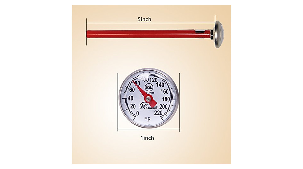 KT THERMO Instant Read Thermometer - Perfect for Coffee & More