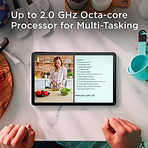 TCL TAB 10 Gen 2, 10.4" Wi-Fi Android Tablet 128GB, 2K Full HD Screen, 6000mAh Battery, Android 13, Slim Design, 2023 Release, US Version, Space Gray