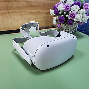 Charger Port Protector, Silicone Dust Plug Anti-dust Plugs Compatible for Oculus Quest 2 VR Headset,White-5 Pics