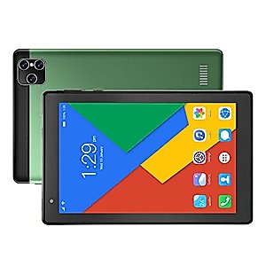 Yoidesu 8 Inch Tablet, Kids Tablet 2G RAM 32G ROM 5G WiFi Dual Band, 3G Internet Calling Tablet PC Childrens Tablet for 10 100‑240V (US Plug)