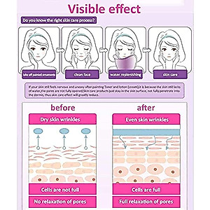 Facial Steamer,Nano Ionic Face Steamer for Home Facial,Face Sauna Spa Sinuses Moisturizing Cleansing Pores for for Women Moisturizing Home SPA