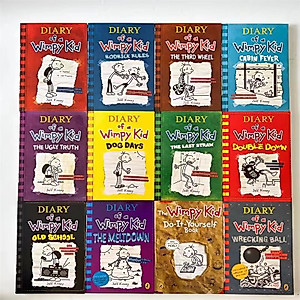 Diary Adventure|Journal of a Wimpy Kid Paperback Box Set (Books 1-22)