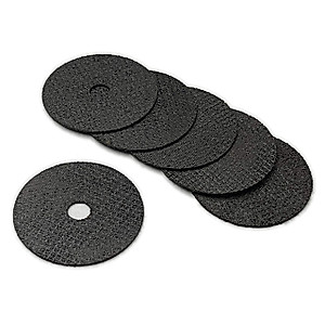 JOUNJIP 2" Inch Cut Off Wheel Metal Cutting Discs -fits Most Mini Miter Cut Off Saw, Chop Saw, and Benchtop Saws with 3/8" Arbor -2" x 1/16" x 3/8" (6-Pack)