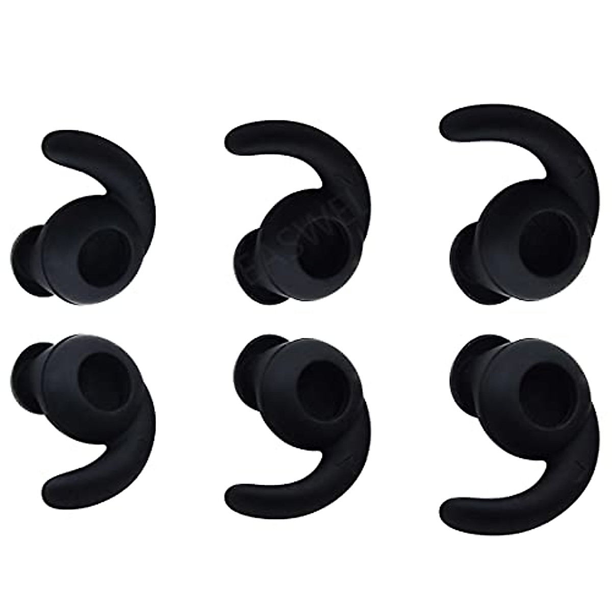 3 Pair S/M/L Silicone Replacement Earphone Cover with Ear Hook for JBL Earbuds