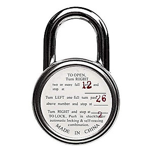 Fu Volante Locker Lock, 2 in Combination Lock, Black, 20 Pack