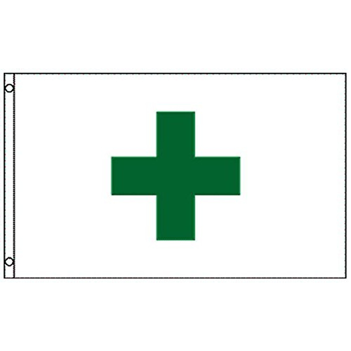 Home Comforts Green Cross Medical Marijuana Dispensary Flag 3 x 5 Foot Business Banner Sign