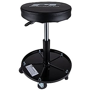 Performance Tool W85008 Professional Hydraulic Shop Seat Black 20-inch Height
