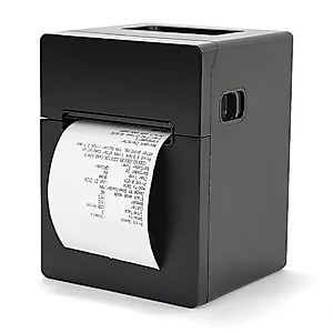 High Speed Printing, ESC POS Compatibility, User Friendly Design, Wall Mountable POS Receipt Printer with USB, Wide Application for Restaurant Retail Store, XP