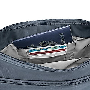 Travelon Anti-Theft Cross-Body Bucket Bag, Midnight, One Size - 42757 360