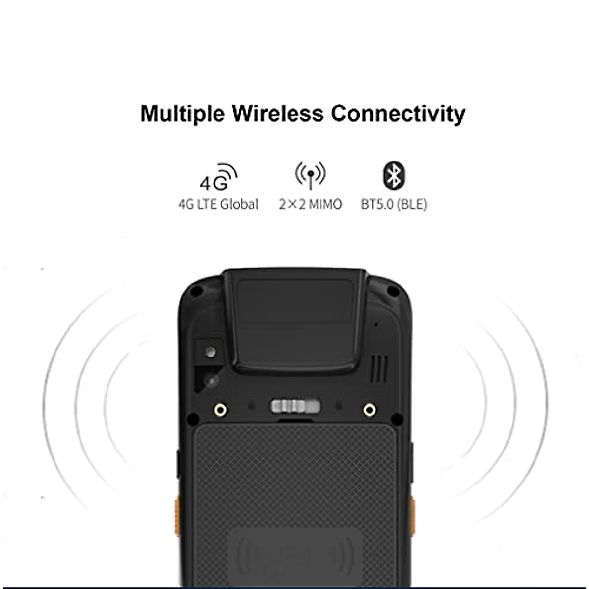 Rugged Android 11 Handheld Barcode Scanner Touch Screen Mobile Computer Portable PDA 1D & 2D Bar Code Reader Wi-Fi & 4G LTE, for Warehouse Inventory Logistics & Assets Tracking