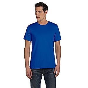 Bella + Canvas Unisex Made in the USA Jersey Short-Sleeve T-Shirt L TRUE ROYAL