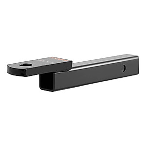 CURT 45250 Class 3 Trailer Hitch Ball Mount, Fits 2-Inch Receiver, 7,500 lbs, 1-Inch Hole, 2-In Drop, 3/4-Inch Rise