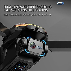 Drone with Dual Camera for Adults, FPV HD 1080P Video Aircraft for Beginner, Foldable Hobby RC Quadcopter, Toys Gifts with For Boys Girls With Altitude Hold Headless Mode Start Speed Adjustment