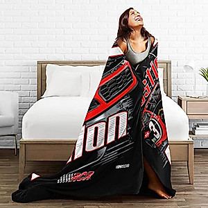 Austin Dillon 3 All Season Fleece Blanket Throw Ultra Soft Flannel Blanket Digital Printed Premium Fluffy Microfiber Fleece
