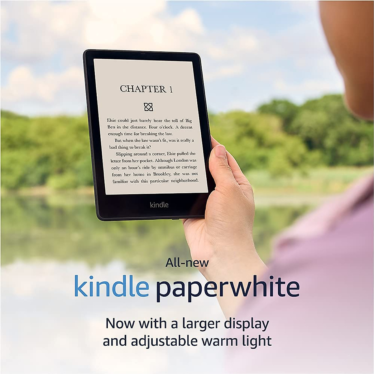 Certified Refurbished Kindle Paperwhite (8 GB) – Now with a 6.8" display and adjustable warm light – Ad-Supported