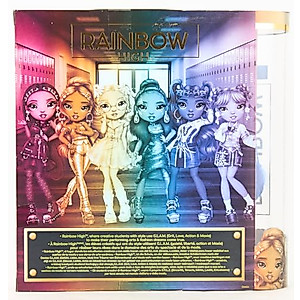 Rainbow High Coco Vanderbalt- Cobalt Blue Fashion Doll. 2 Designer Outfits to Mix & Match with Accessories, Great Gift for Kids 6-12 Years Old and Collectors