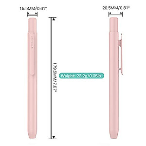 MoKo Holder Case for i-Pencil, Retractable Tip Cap for New iPad 10.2 2019/iPad Air (3rd Generation) 10.5" 2019/iPad Mini (5th Generation) 7.9" 2019 i-Pencil（Only for i-Pencil 1st - Pink