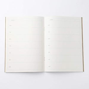 2019 MUJI Planner (Weekly Planner A5 Size)