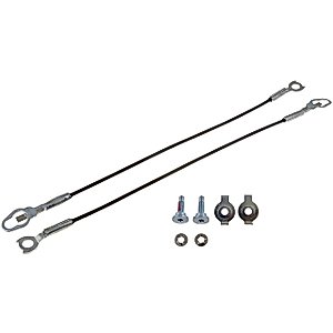 Dorman 38542 Tailgate Cable - 21-1/4 In. Compatible with Select Dodge / Ram Models, 2 Pack