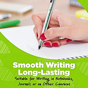 BIC ReVolution Round Stic Ball Point Red Pens, Medium Point (1.0mm), Made From 74% Recycled Plastic, Red Pens, 50-Count