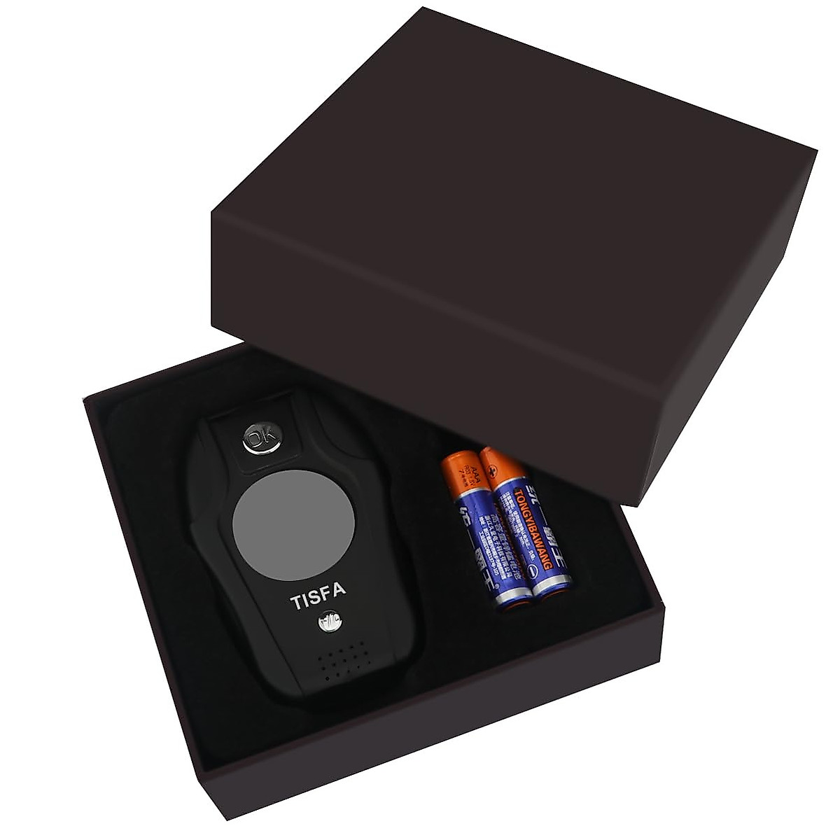 TISFA Digital Hygrometer and Thermometer, Temperature Humidity Gauge with Dual Sensors for Cigar Humidor, Plant, Greenhouse, Pet Reptile, Guitar