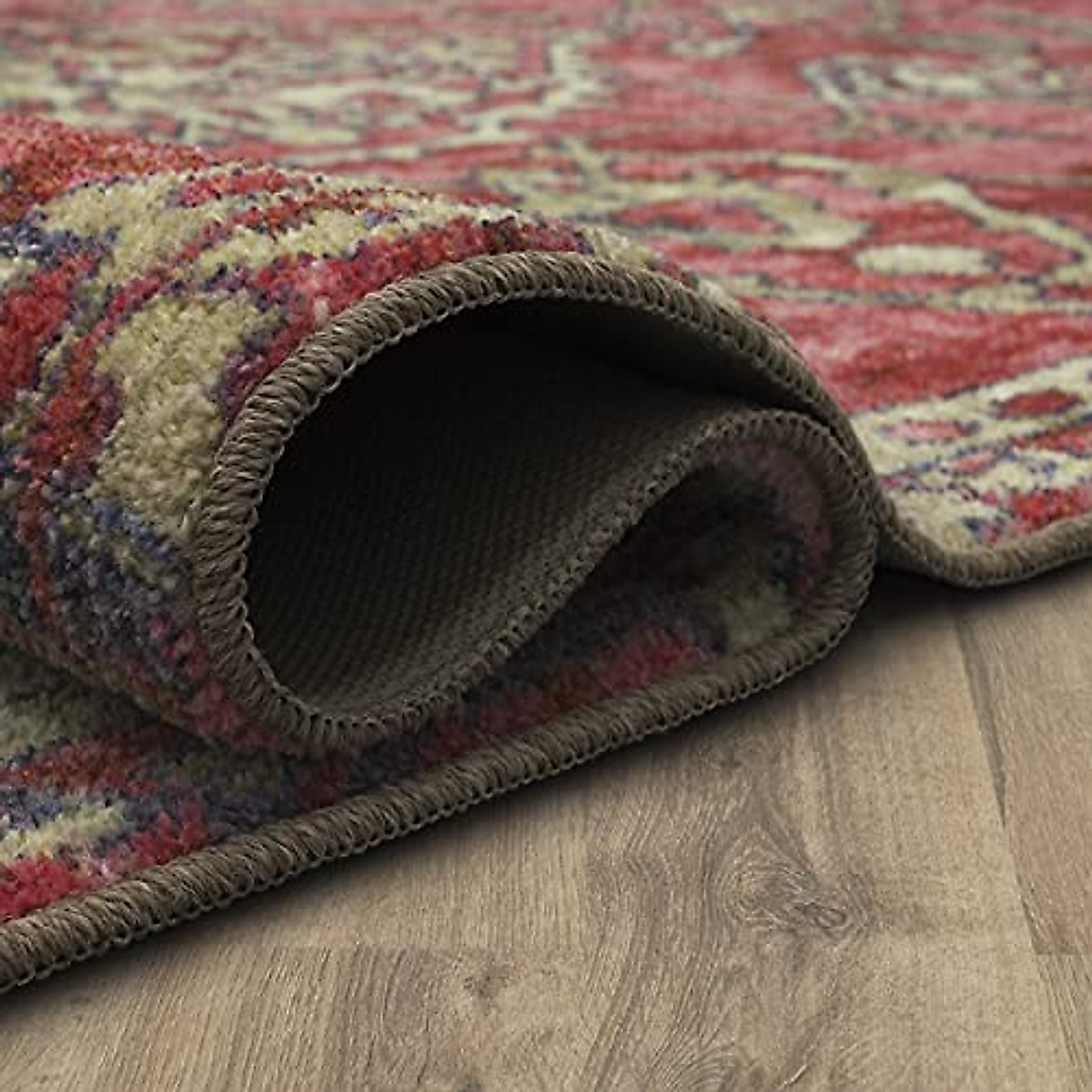 Mohawk Home Siena Floral Ornamental Pink (2' X 3') Accent Rug