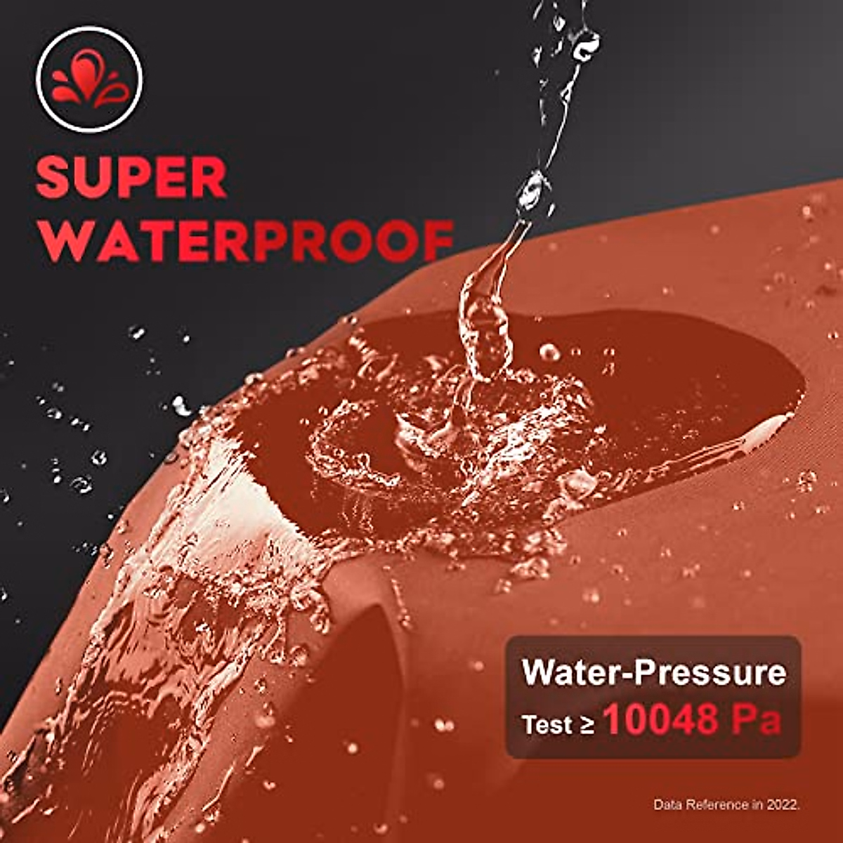 Zettum Push Lawn Mower Cover - Walk Behind Lawn Mower Cover Waterproof Heavy Duty, 600D Outdoor Push Mower Cover Universal with Storage Bag for Greenworks, EGO, Craftsman, Husqvarna, Honda and More