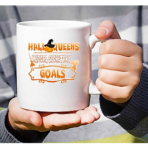 Appreciation Present for Medical Secretary, an Ideal for Friend Medical Secretary Goals Quote on 11 Oz White Ceramic Coffee Mug