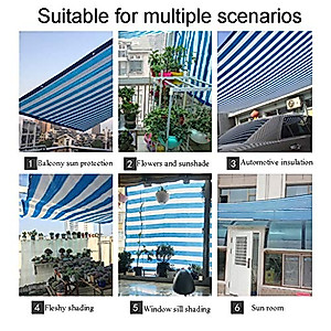 Shade Cloth Shade net Thickened Encrypted 90% Shade Cloth, with Grommets, Sunblock UV-Resistant, for Patio Lawn, Balcony Privacy Sunblock Screen Mesh