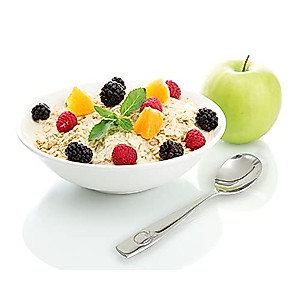 6 Piece Stainless Steel Kids Silverware Set - Child and Toddler Safe Flatware - Kids Utensil Set - Metal Kids Cutlery Set (Includes 3 Small Kids Spoons & Kids 3 Forks)