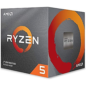 AMD Ryzen 5 3600X 6-Core, 12-Thread Unlocked Desktop Processor with Wraith Spire Cooler