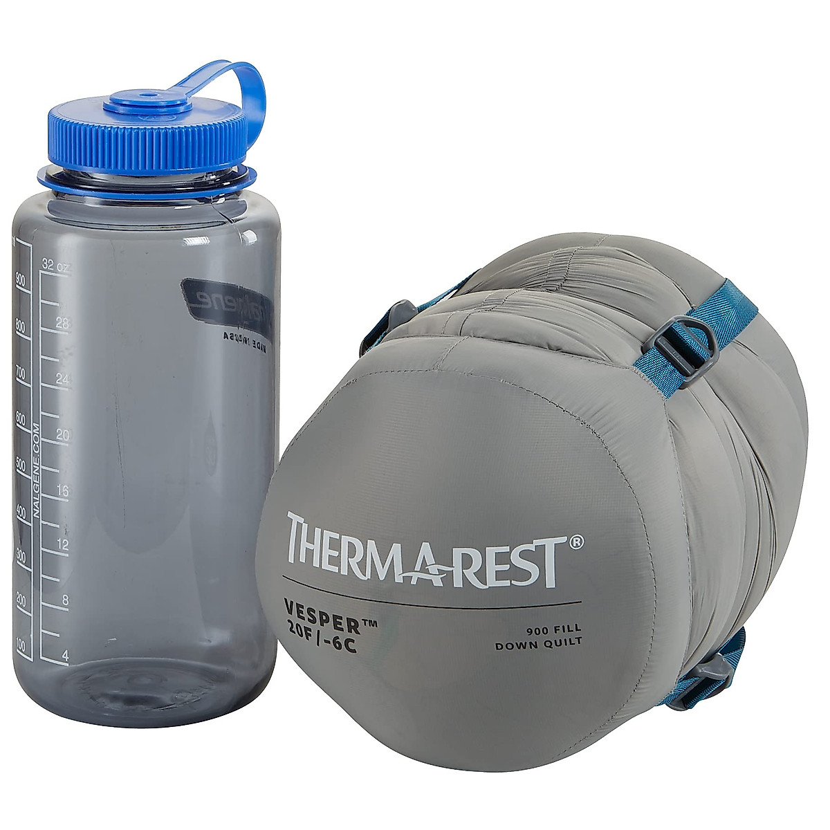 Therm-a-Rest Vesper 20F/-6C Backpacking Quilt, Regular, Vapor