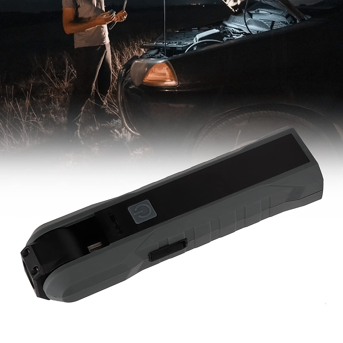 Flashlight Warning Lamp Foldable for Vehicle Car Maintenance Automobile, Symbol Signs