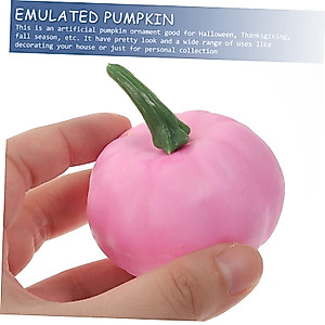 BESTOYARD 36 Pcs Artificial Pumpkin Halloween Pumpkin Prop Halloween Centerpiece Simulation Pumpkin Decor Pumpkin Ornaments Halloween Pumpkin Decor Little Pumpkin Fake Pumpkin Foam