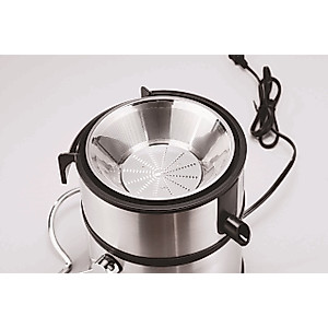 Brentwood JC-500 2-Speed 700w Juice Extractor with Graduated Jar, Stainless Steel