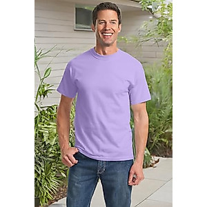 Port & Company Mens Tall Essential T-Shirt, Lavender, XXXX-Large Tall