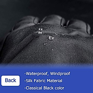 SKYDEER Waterproof Cold Weather Work Gloves with Premium Genuine Deerskin Leather and 150G 3M Thinsulate Insulation (SD8659T/M)