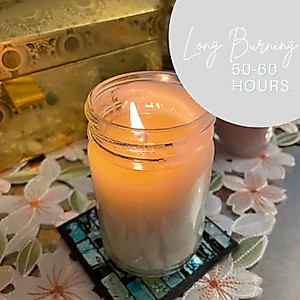 Nika's Home Fresh Linen Soy Candle 12oz Mason Jar Non-Toxic Natural White Soy Handmade, Long Burning 50-60 Hours Highly Scented All Natural, Clean Burning Candle Gift Décor