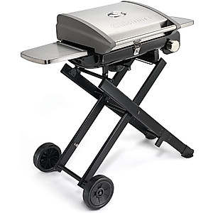Cuisinart CGG-240 All Foods, 27.3" L x 38" W x 23.5" H, Roll-Away Gas Grill, Stainless Steel