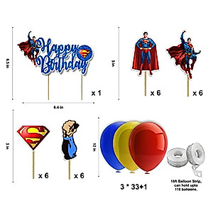Seyal® - S man Theme Birthday Party Supplies