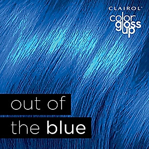 Clairol Color Gloss Up Temporary Hair Dye, Out of the Blue Hair Color, Pack of 1