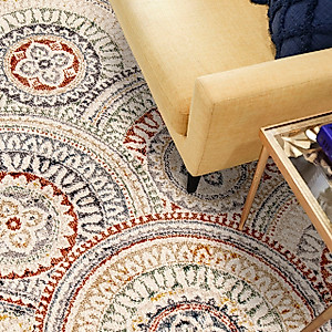 Simply Southern Cottage Webster Area Rug, 9' x 12', Multi