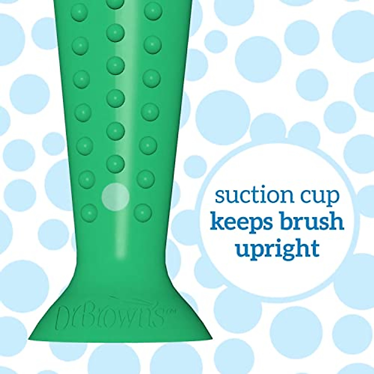 Dr. Brown's Baby and Toddler Toothbrush - Crocodile, BPA Free - Age 1-4Y