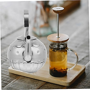 CIYODO 1pc Kettle Drip Coffee Maker Machines Filter Teapot Stainless Teapot Stovetop Teapot Espreso Machine Chinese Teapot Home Espresso Machine Steamed Rice Bucket Silver Stainless Steel